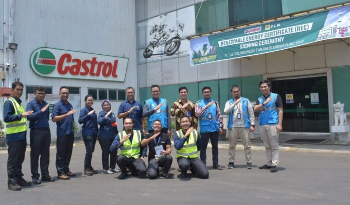 Castrol Indonesia Dapat REC dari PLN • Petrominer